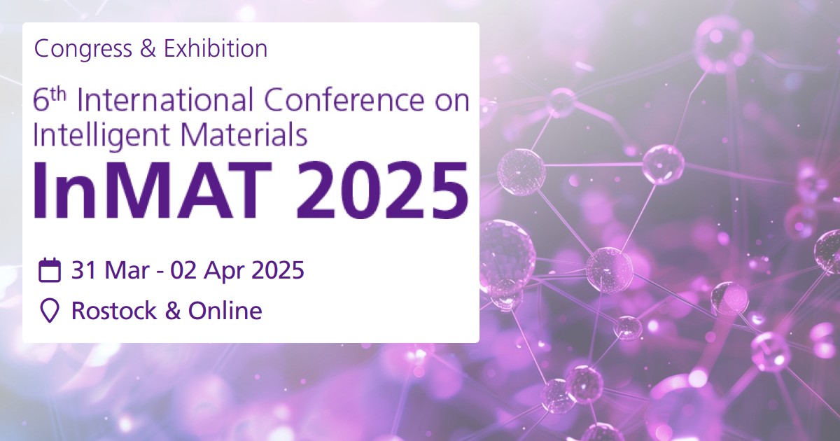 InMAT 2025: Networked Matter – Intelligent Materials 2025
